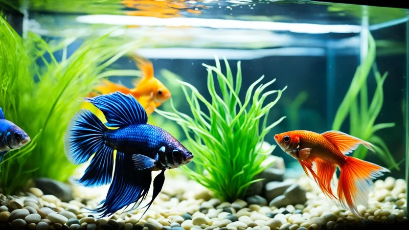 Betta Fish and Goldfish Together: Compatible or Not?